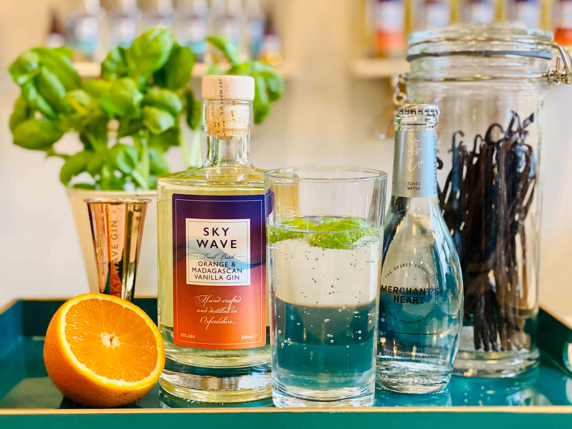 Sky Wave Orange and Madagascan Vanilla Gin - Sky Wave Gin
