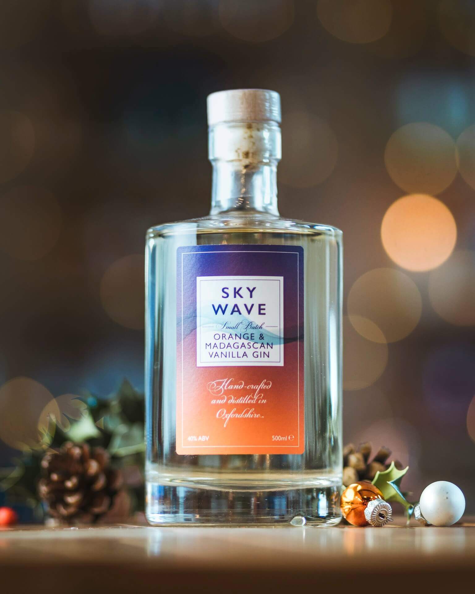 Sky Wave Orange and Madagascan Vanilla Gin - Sky Wave Gin