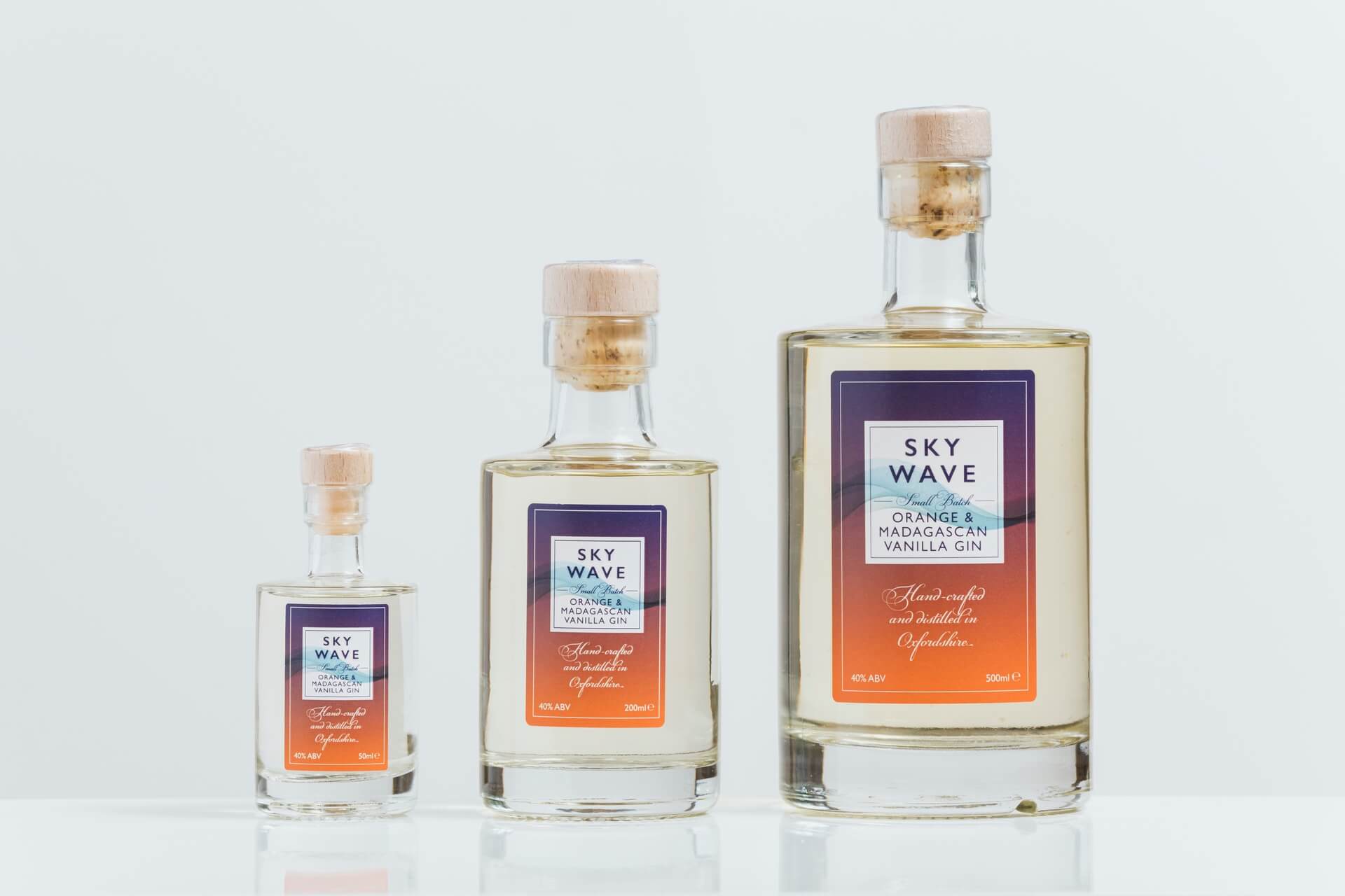 Sky Wave Orange and Madagascan Vanilla Gin - Sky Wave Gin