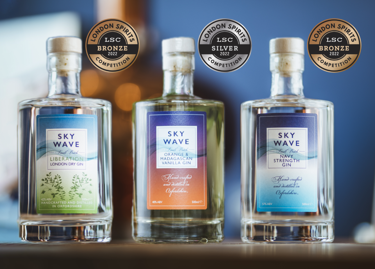 Sky Wave Gin Continues Award Winning Streak - Sky Wave